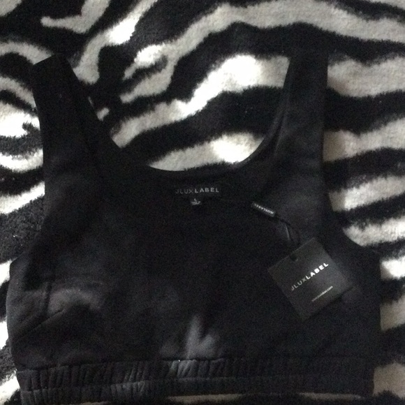 Tops | J Lux Label Crop Sweat Pant Top | Poshmark